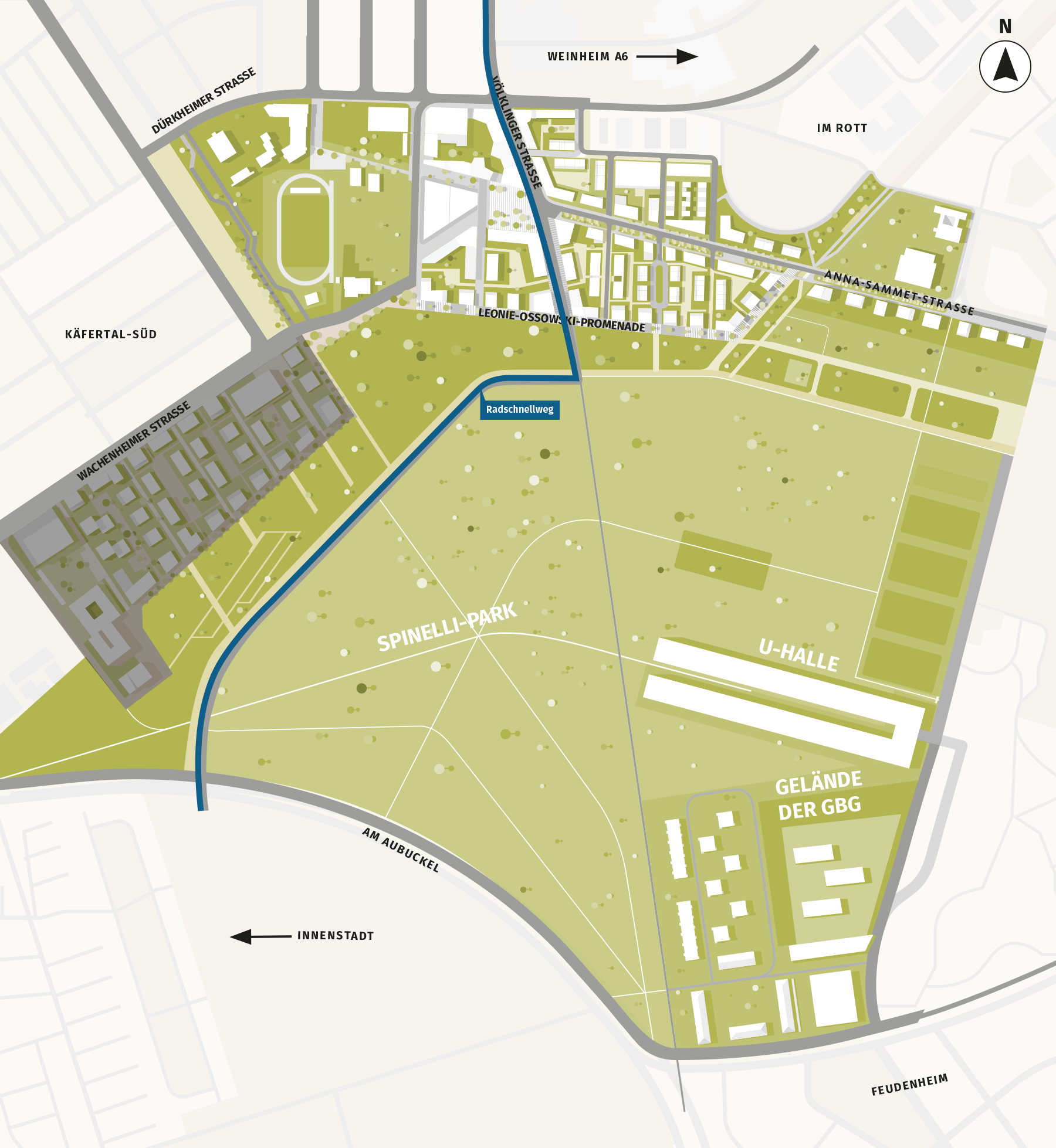 Interaktive Karte | SPINELLI Mannheim